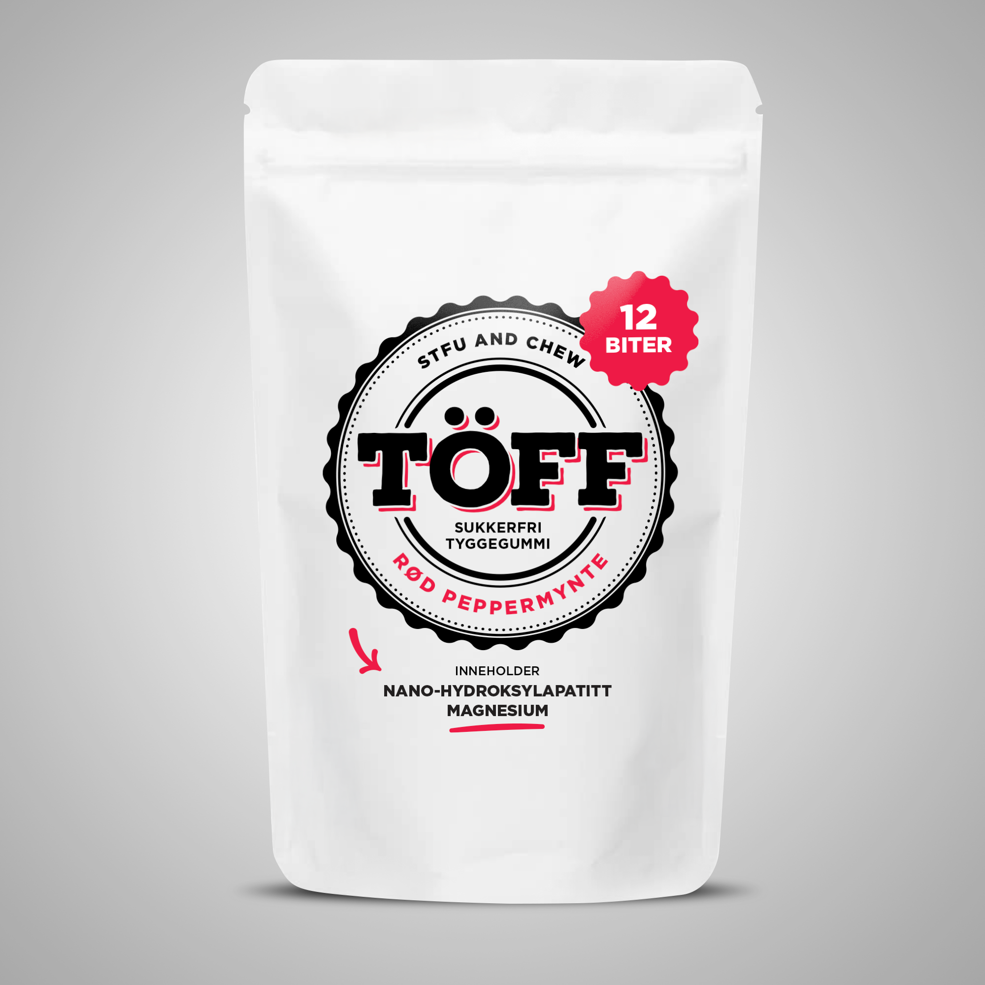 Funksjonell tyggegummi for munnhelse – Töff Tyggegummi | 99 kr – Töff Shop